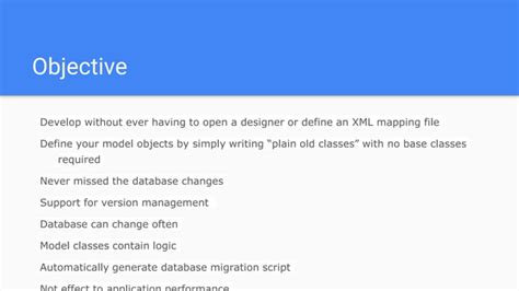Entity Framework Code First Migrations Ppt