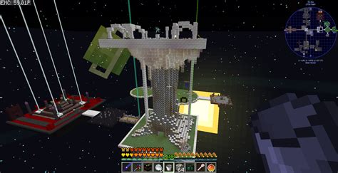 [po3 Kappa] Astral Sorcery Area On Top Of A Tree First Time Building A