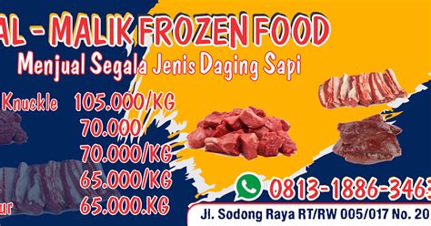 Contoh Spanduk Jualan Makanan Dan Minuman Yang Menarik
