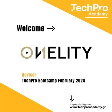 Techpro Academy On Linkedin Onelity Techpro Thessaloniki