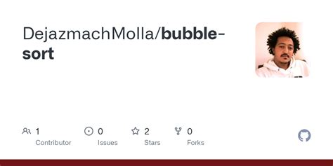 GitHub DejazmachMolla Bubble Sort