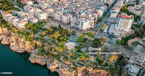 Aerial View Of Antalya Kaleici City Aerial View Of Antalya Castle