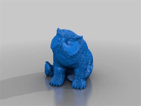 Owlbear Cub Bic Buddy 3d Model By Frightenedemu On Thangs Image 3 Of 9