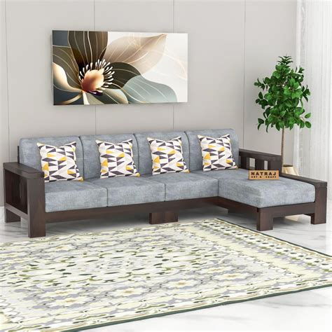 Wood Corner Sofa Set Designs