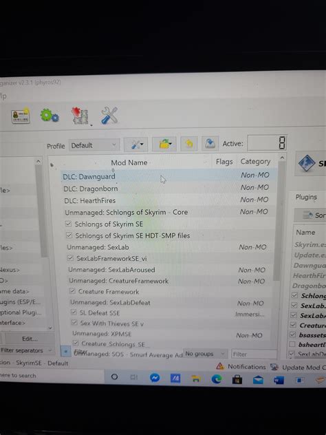 Sos Se Help Please Technical Support Skyrim Special Edition