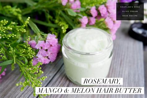 Soaplab Malaysia Diy Hair Butter For Hair Growth Using Rosemary
