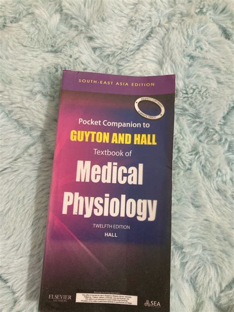 Guyton And Hall Textbook Of Medical Physiology 10th Edition Hobbies