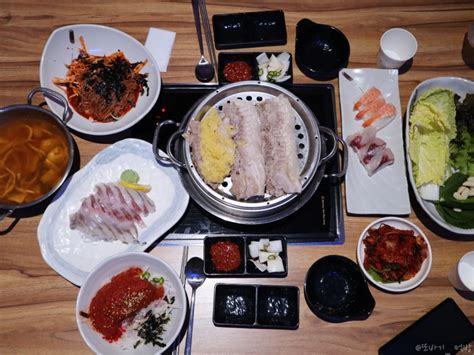 대구 이천동 맛집 경주회보쌈 술꾼들 출두 각 네이버 블로그