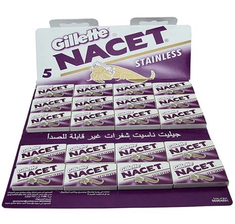 Gillette Nacet Blades Blade Shaving Shop Australia