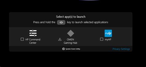 Solved My Hp F12 Programmable Only Launches Myhp App Or Omen Gaming Hp Support Community