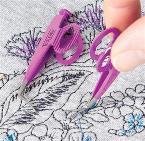 Tooltron Sidehopper Green Embroidery Jump Stitch Scissors 00587