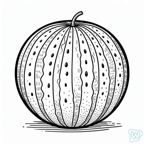 38 Coloriage Pastèque Imprimer Et Télécharger Pdf Gratuit