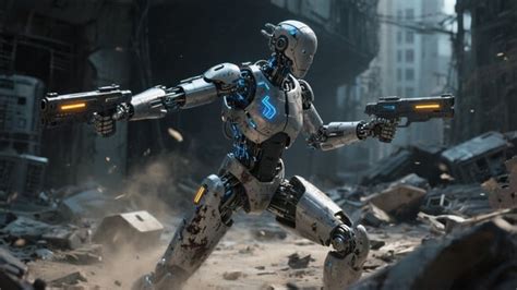 Free Combat Android Engaged Image Android Robot Warrior Download At Stockcake