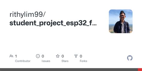 GitHub Rithylim99 Student Project Esp32 FreeRtos Iot