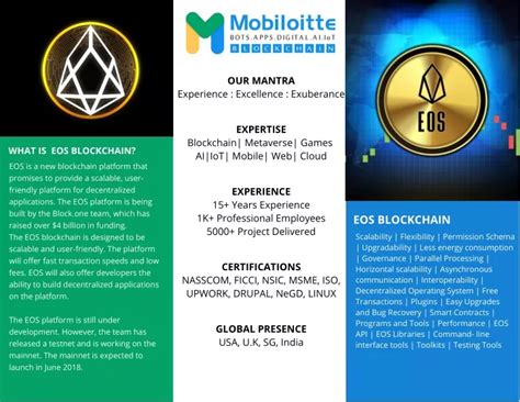 PPT EOS Blockchain Development PowerPoint Presentation Free Download ID 11948938