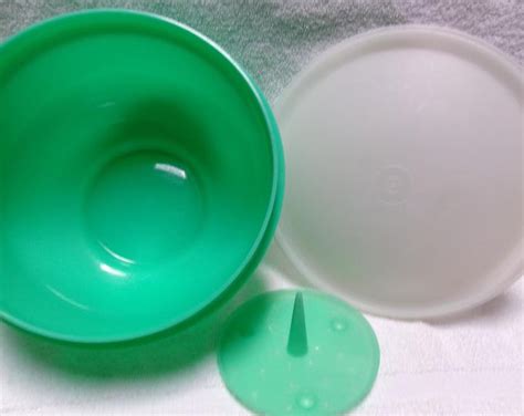 Vintage Lettuce Cabbage Tupperware 3 Piece Set 9 Wide X 6 Tall Etsy