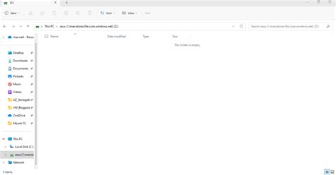 learn how to mount an smb azure file share in windows dev community