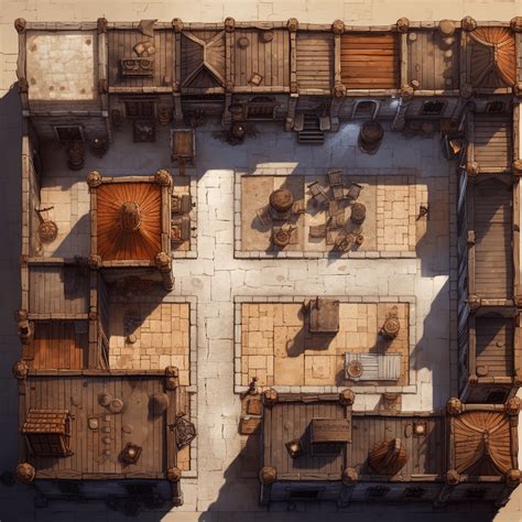 Town Battle Map Dead End Npc Beta Encounter Areas Ideas Npc And Map