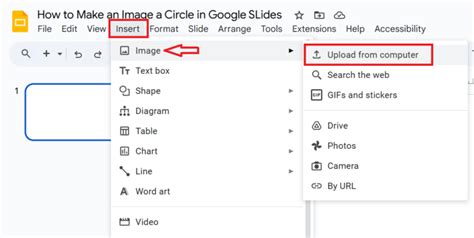 How To Make An Image A Circle In Google Slides SlideChef