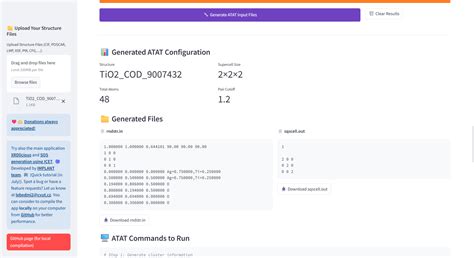 ATAT Mcsqs Create Input Files For Generation Of Special Quasi Random Structures SQS Implant