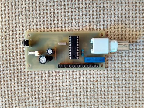 Mhz Frequency Counter With Pic F A Lcd Display Electronics
