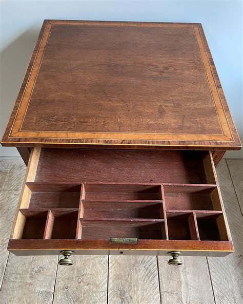 Regency Work Table Antique Work Table Mahogany Work Table Antique