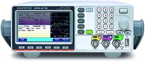 Instek MFG 2110 10MHz Single Channel Arbitrary Function Generator With Pulse Generator
