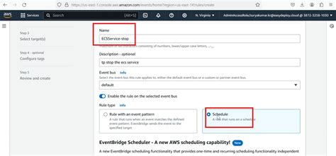 How To Schedule Ecs Stop And Start Automatically Using Lambda