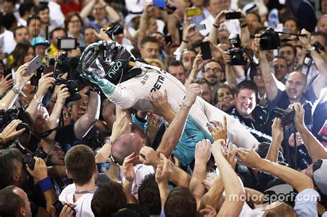 Nico Rosberg campeón del mundo F1