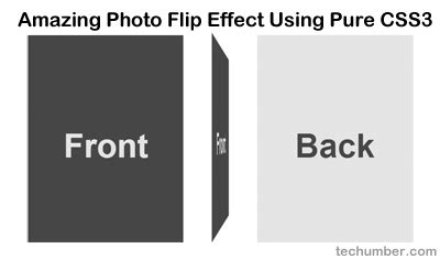 Amazing Photo Flip Effect Using Pure Css