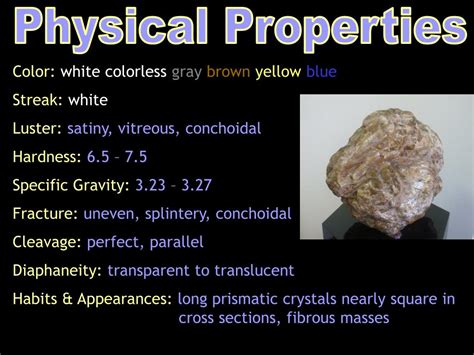 Ppt My Triplet Polymorphs Kyanite Andalusite Sillimanite Powerpoint
