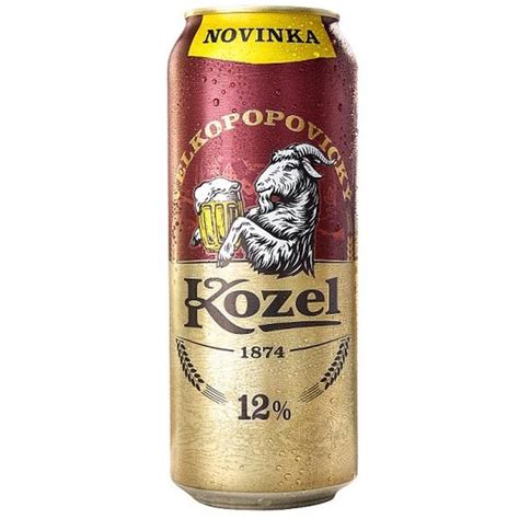 Veľkopopovický Kozel 12 Pivo Výčapné Svetlé Plech 500ml Klas