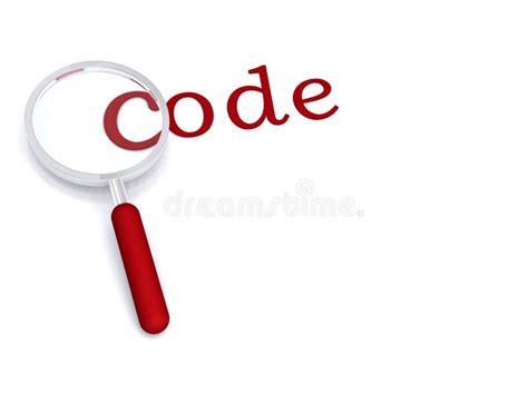 Code With Magnifying Glass Stock Illustration Illustration Of Hacker 213023267