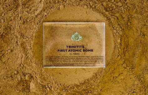 Trinitite First Atomic Bomb Engineered Labs