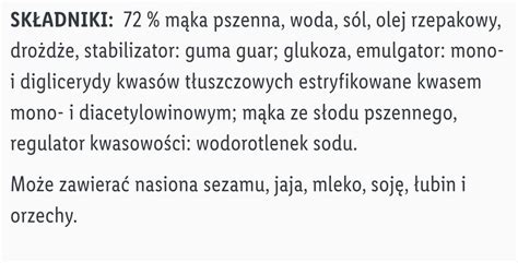 Precel Lidl Kalorie Kj I Wartości Odżywcze Dine4fitpl