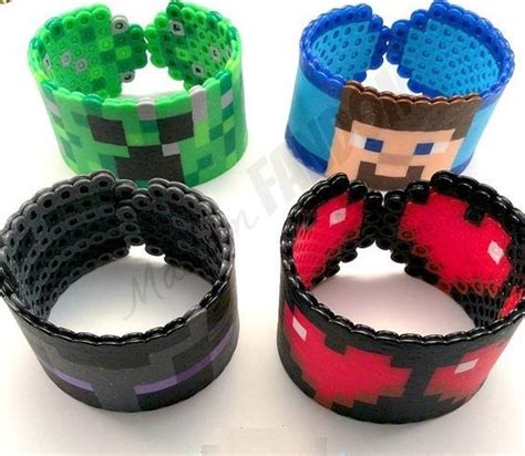 поделки Майнкрафт из термомозаики | Minecraft beads, Perler beads ...