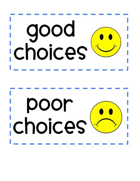 Behavior Sort Pocket Chart Pdf Google Drive School Social Work