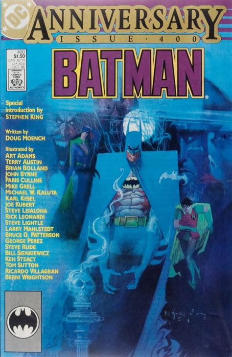 Batman 400 October 1986 Written By Doug Moench Introduction By