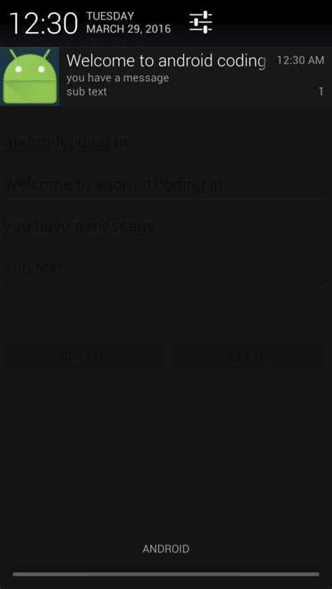 Android Push Notification Example Android Push Notification Tutorial