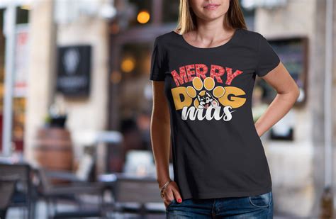 Merry Dogmas T Shirt Design Graphic By Ar88design · Creative Fabrica