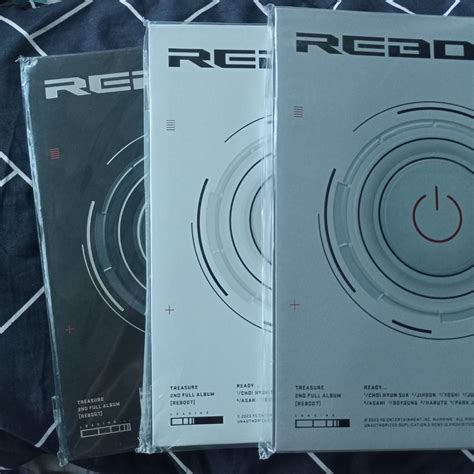 TREASURE REBOOT ALBUM SET Hobbies Toys Memorabilia Collectibles K Wave On Carousell