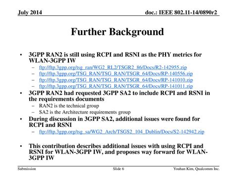 Wlan 3gpp Interworking Metric Ppt Download