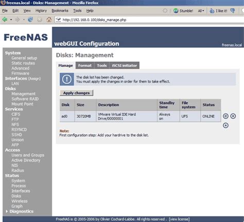 Network Attached Storage With FreeNAS Page 4 Page 4