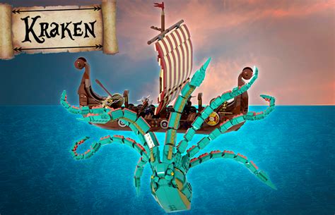 Kraken Pirates Caribbean Toy