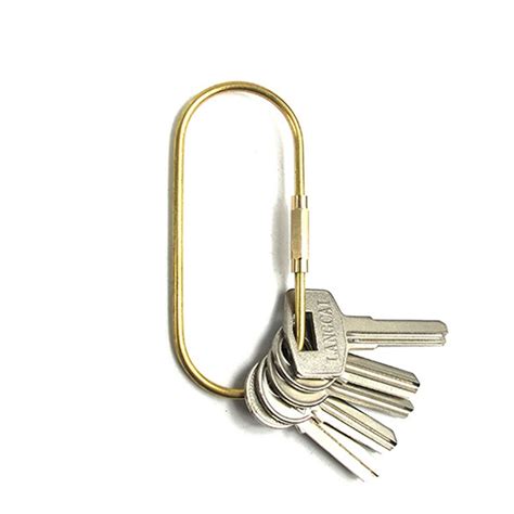 Cnedc พวงกุญแจทองเหลือง รูปราง D Type Deduction คุณภาพสูง Shopee Thailand