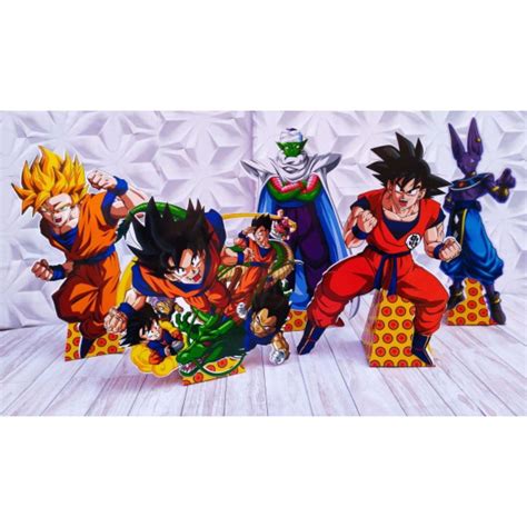 Display De Mesa Dragon Ball Z Shopee Brasil