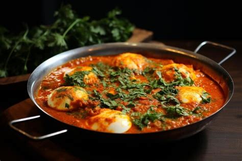 Premium Photo Anda Curry Or Egg Masala Gravy