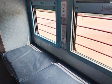 Empty Seats Windows And Berths Inside A Second Class Sleeper Compartment In A Train Run By The Empty Seats Windows And Berths Inside A Second Class Sleeper Compartment In A Train Run By The