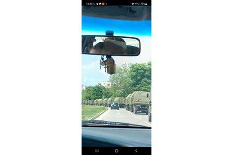 Колони военна техника в Силистра заради учение на НАТО