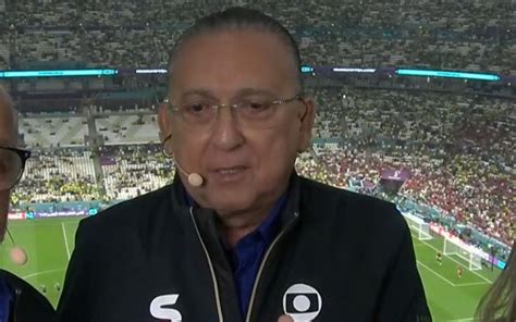 Galvão Bueno manda recado na Copa e web vê indireta para Bolsonaro